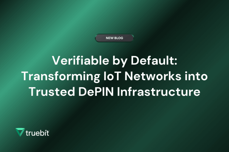 Home - Truebit - Don’t just trust, verify
