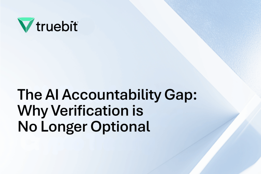 Home - Truebit - Don’t just trust, verify